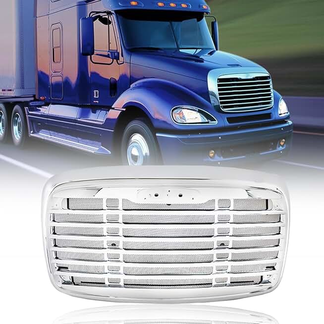 Chrome Front Hood Radiator Replacement Grille Compatible With 2000-2008 ...