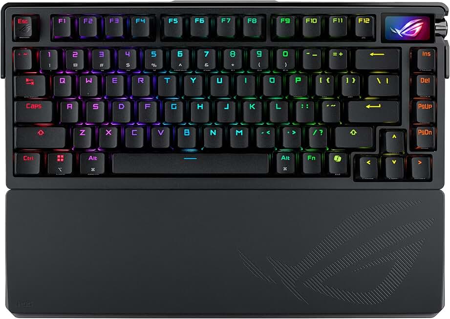 ROG Azoth Extreme 75 Custom Gaming Keyboard, Aluminum Chassis, Carbon ...