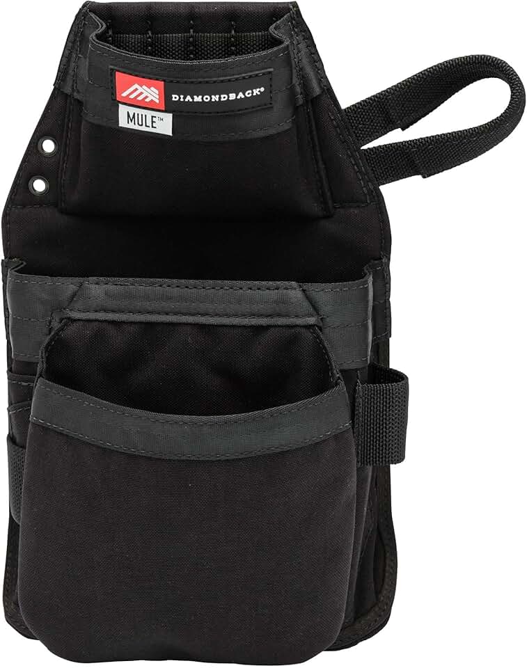 Diamondback Ox 2.0 Tool Pouch - Right-Sided Tool Belt Pouch - Ideal ...
