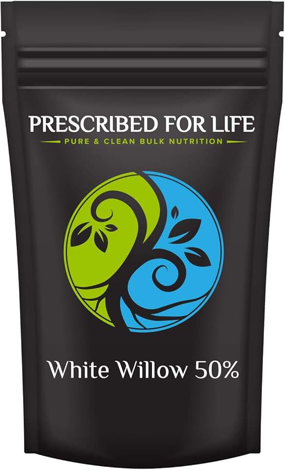 Prescribed For Life White Willow Powder 50% Salicin | Pure White Willow ...