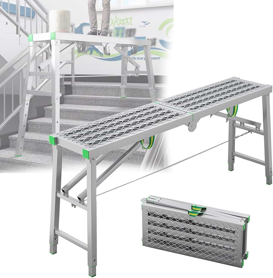 Folding Scaffolding Hollow Mesh Work Platform Multipurpose Scaffold ...