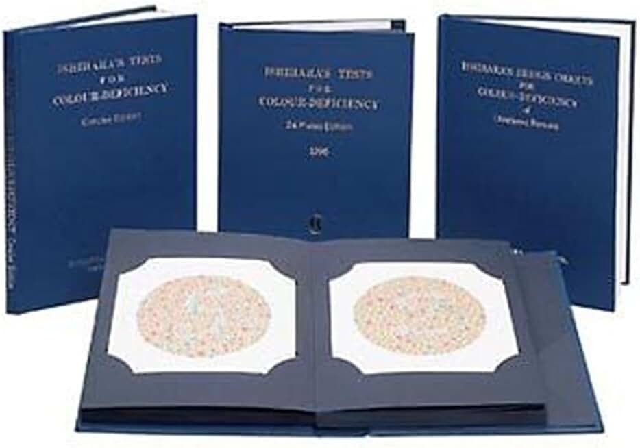 MG Scientific Ishihara Color Blindness Test Book Available in, 24 ...
