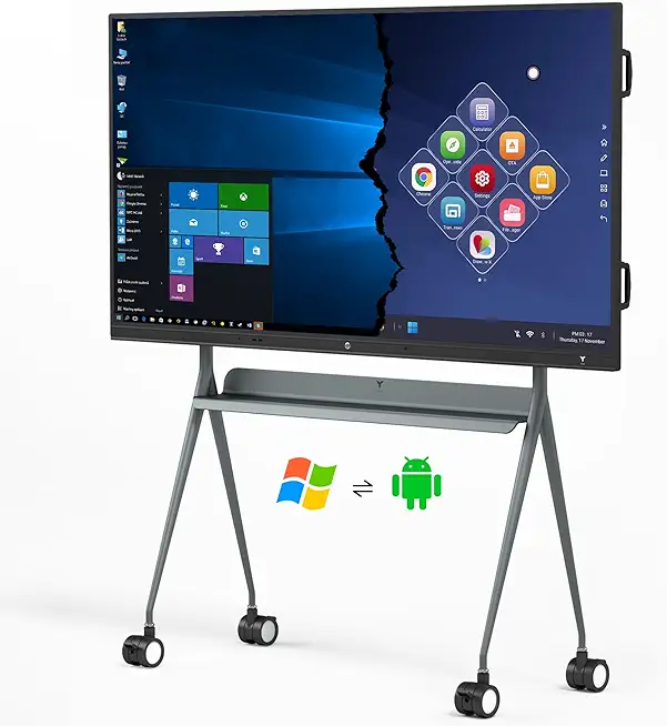 Smart Board，TIBURN HQ Board 75" R2 MAX，4K UHD Touch Screen All-in-One ...