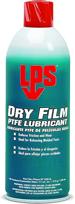 LPS - 2616 Dry Film PTFE Lubricant, 11 oz Aerosol (Pack of 12 ...