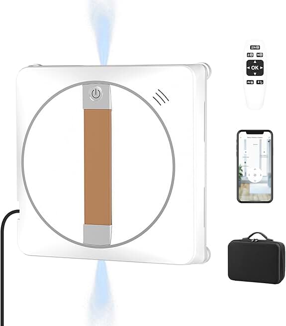 Wannabe Smart Window Cleaning Robot - Dual Water Spray, Remote Control ...