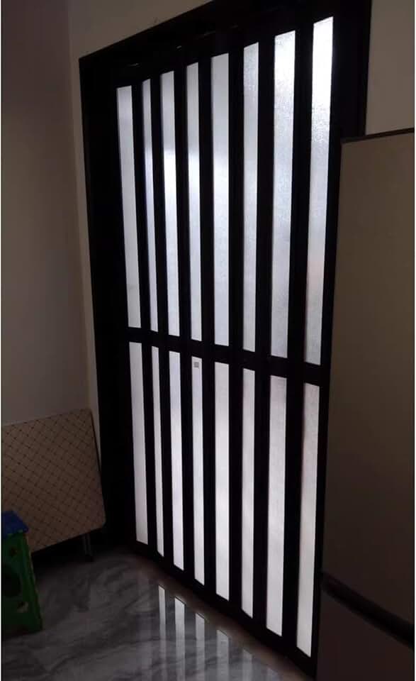 Aluminum Accordion Door Interior Folding Doors, Kitchen Closet Office ...