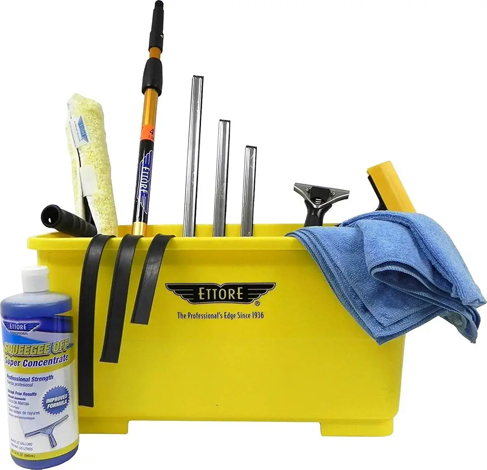 Ettore Professional Window Cleaning Kit with 4' Extension Pole - Costco ...