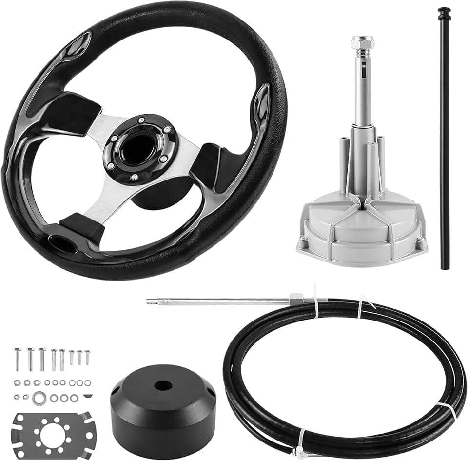 Boats Steering System 10/12/13/14/15/16 feet Cable Control Cable ...