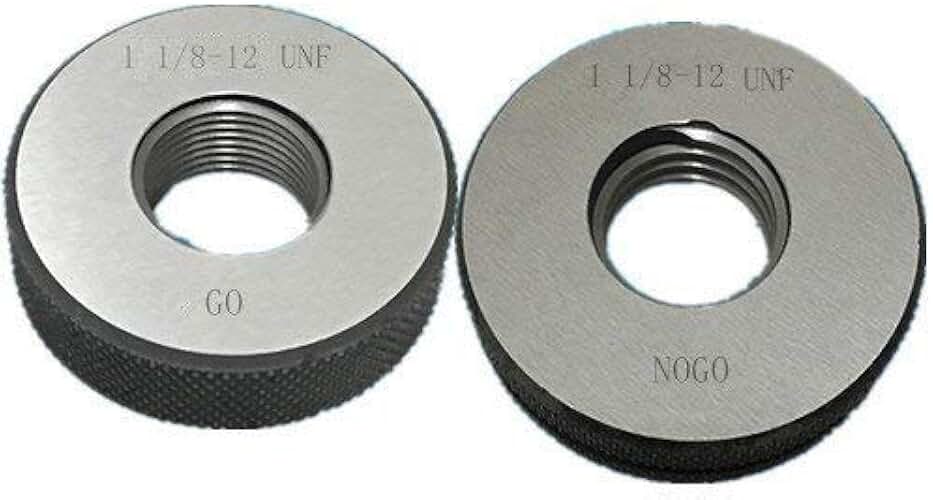 1 1/8-12 UNF Thread Ring gage 2A GO NOGO with Long Form Calibration Certificate - Costco Arizona