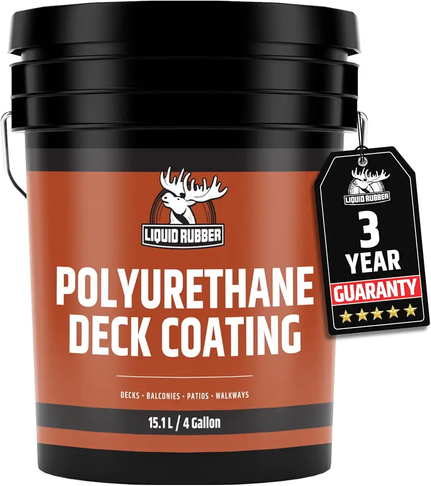 Textured Polyurethane Deck Coating - Solar Protection Deck Sealant, Non ...