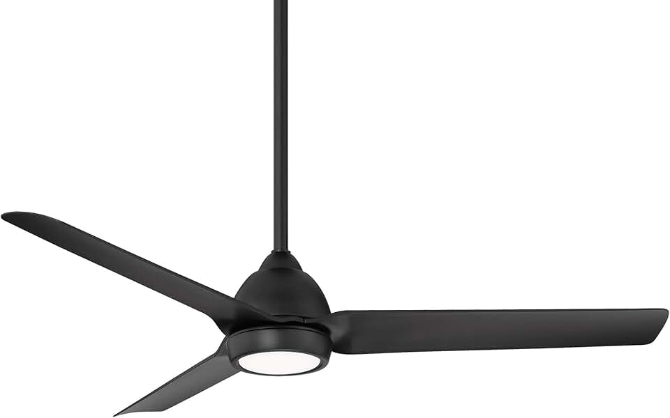 WAC Smart Fans Mocha Indoor and Outdoor 3-Blade Ceiling Fan 54in Matte ...