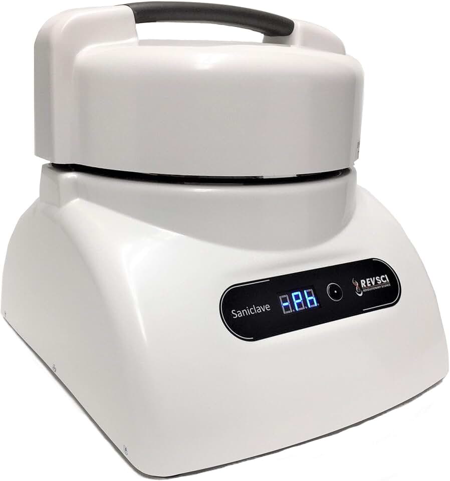 RevSci 8L High Temperature Steam Laboratory Autoclave Sterilizer ...