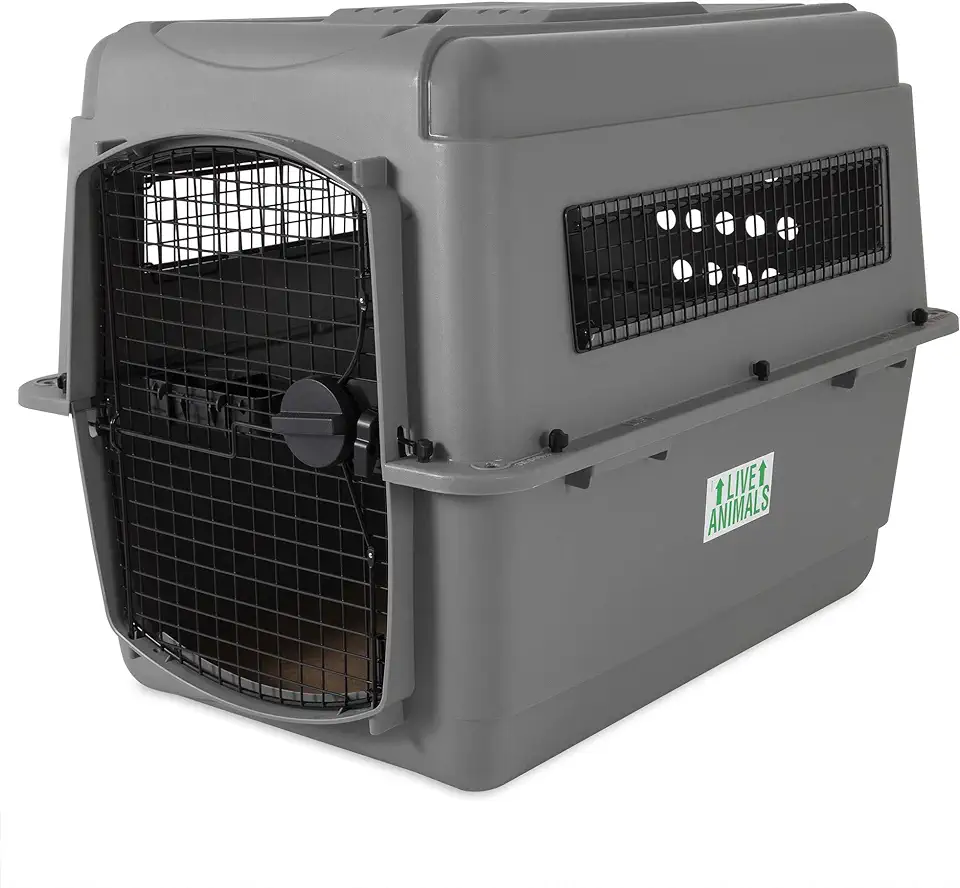 Petmate Sky Kennel, 36 Inch, IATA Compliant Dog Crate for Pets 50-70lbs ...