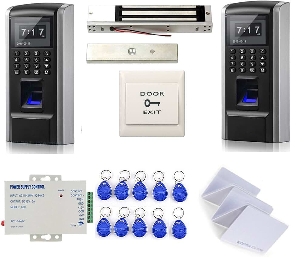Tracking in and Out Biometric Fingerprint/RFID/PIN Access Control ...