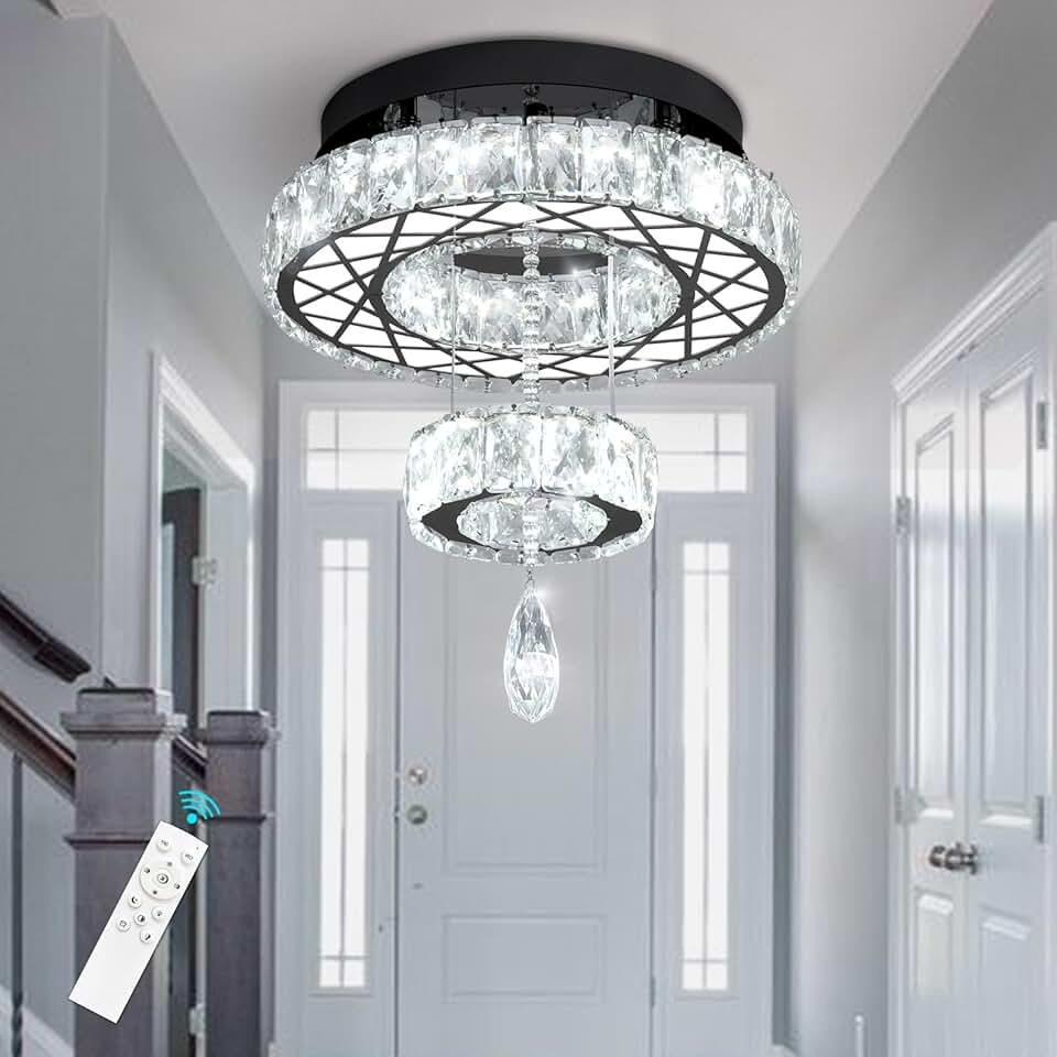 16inch Ceiling Light Modern LED Chandelier Bedroom Light Fixtures ...