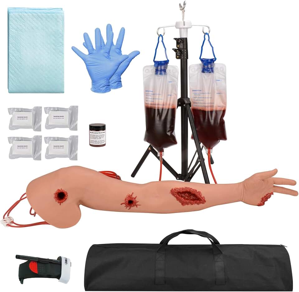 Wound Packing Arm Trainer, Haemorrhage Control Simulator for Tourniquet ...