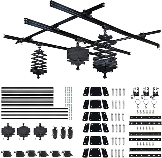 DATOUBOSS 158" x197" Studio Ceiling Rail System Pantograph Photography ...