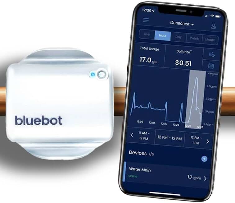 bluebot clamp-on Smart Water Meter - Costco Arizona
