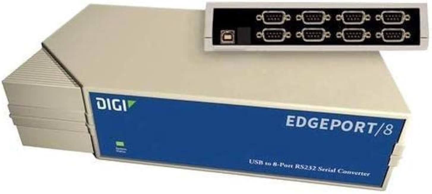 Digi Edgeport Serial Hub - External - USB Type A - Linux, PC - 8 x ...