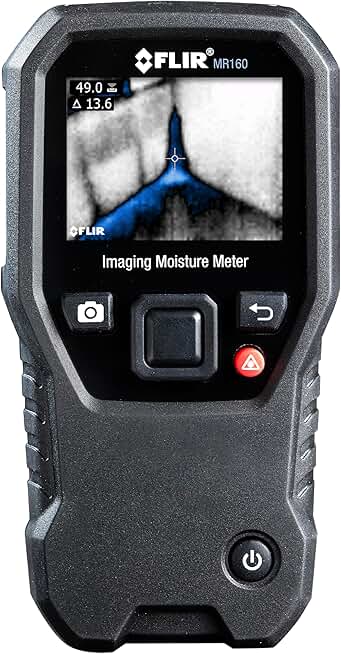 FLIR MR160 - Thermal Imaging Moisture Meter - with IGM (Infrared Guided Measurement), Pin and ...