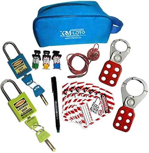 KRM Loto – OSHA Lockout TAGOUT Electrical Pouch KIT-4054 - Arizona Outlet