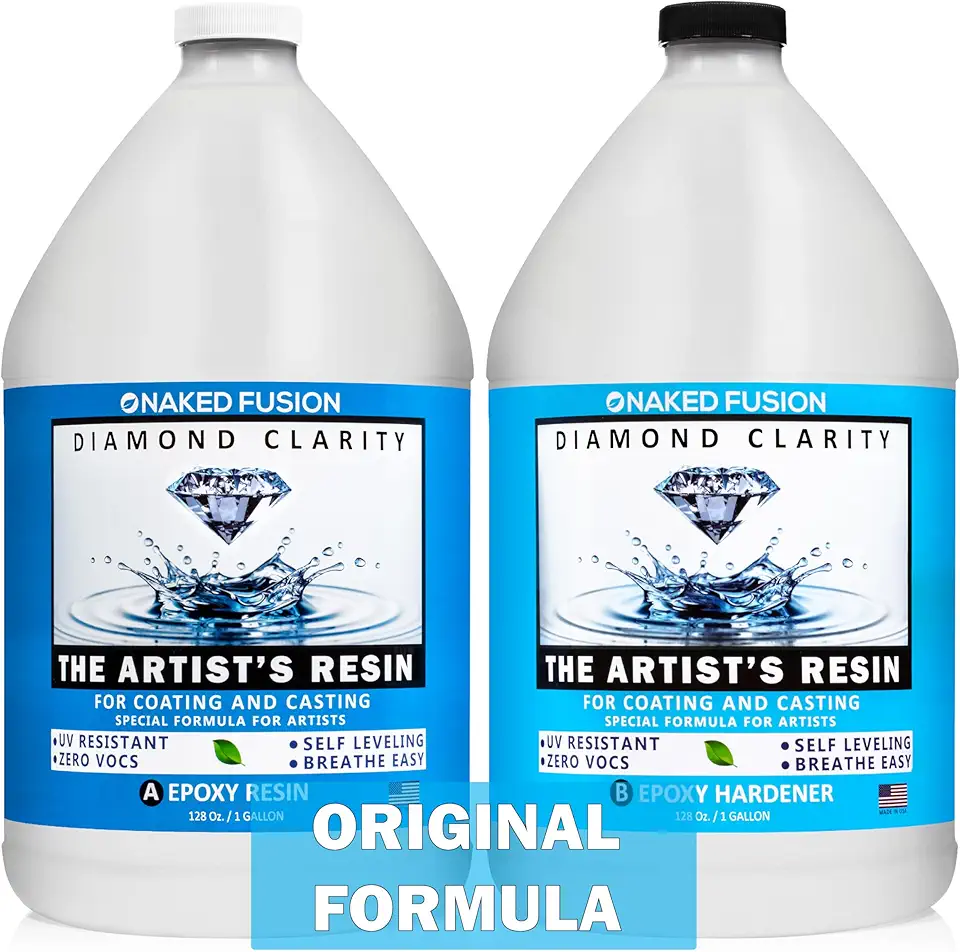 Epoxy Resin Art Resin Diamond Clarity- Original Formula -The Artist's ...