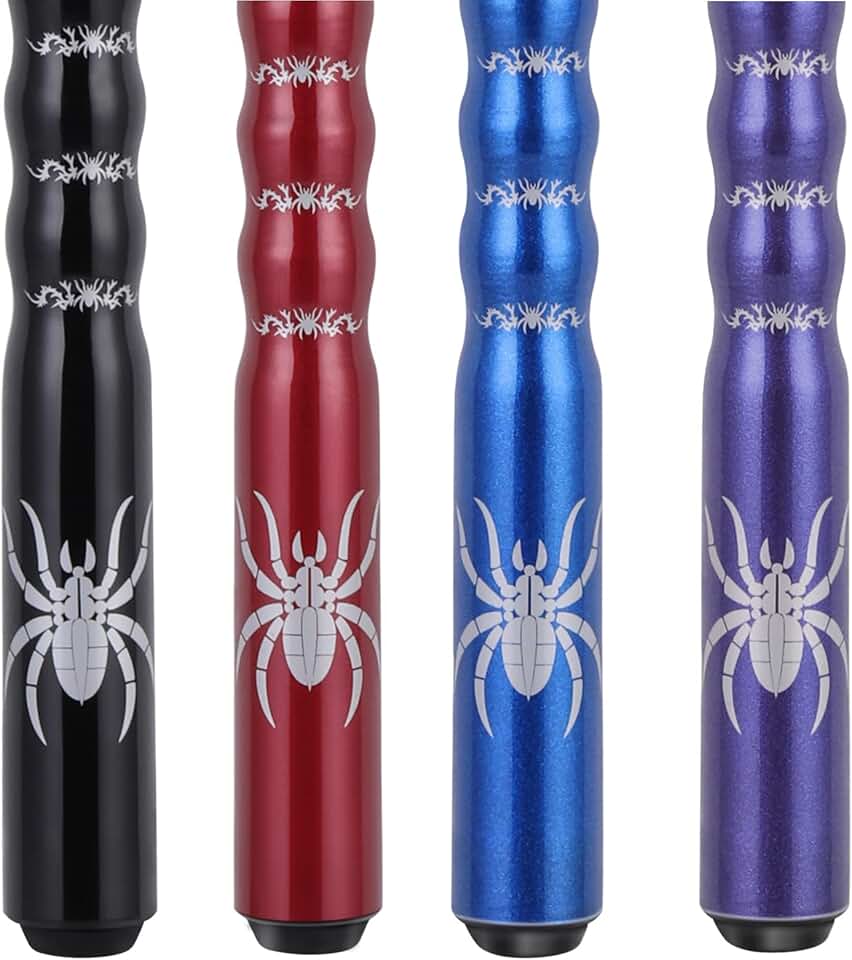 Pool Sticks Set of 4, 58" 2-Piece Pool Cues 18 19 20 21 oz, Ergonomic ...