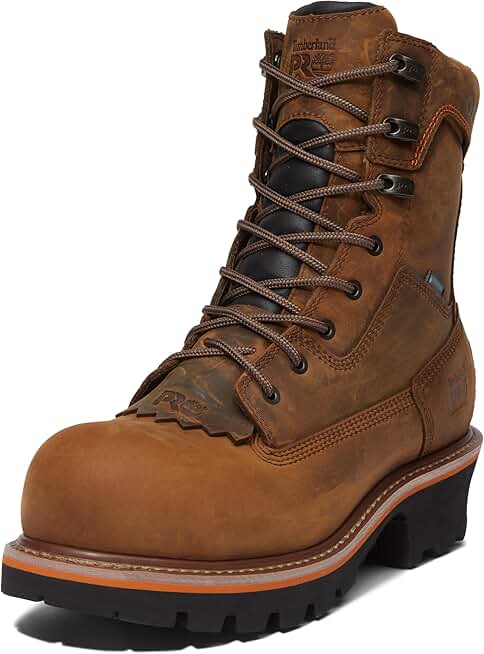 Timberland PRO Men's Evergreen 8 Inch Composite Safety Toe Waterproof ...