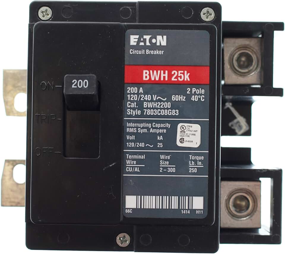 BWH2200 25k BW Main Breaker - Costco Arizona