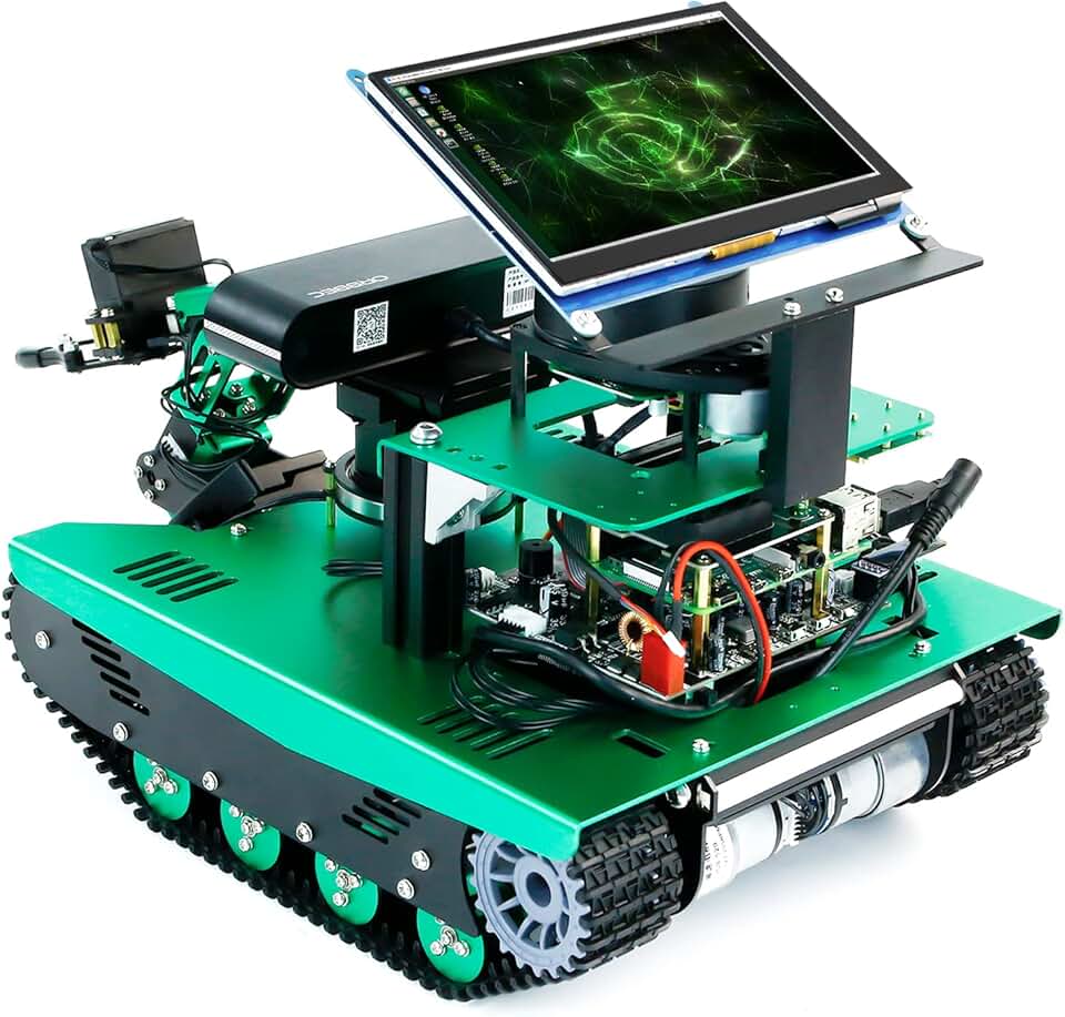 Yahboom ROS AI Robotic for Jetson Nano 4GB Lidar Mapping Navigation ...