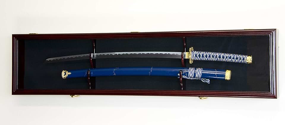sfDisplay.com,LLC. Single Sword & Scabbard Display Case Cabinet Wall ...