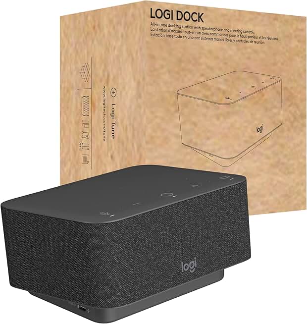 Logitech - Logi Dock, All-in-One USB C Laptop Docking Station ...