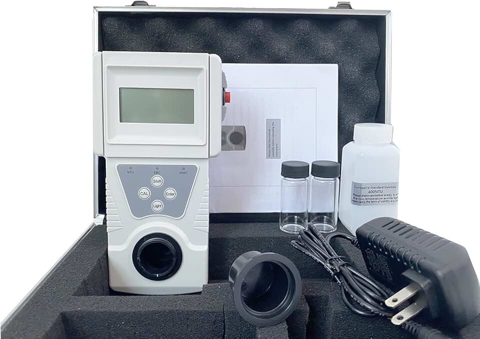 Digital Turbidimeter Turbidity Meter Tester Lab Turbidity Meters with ...