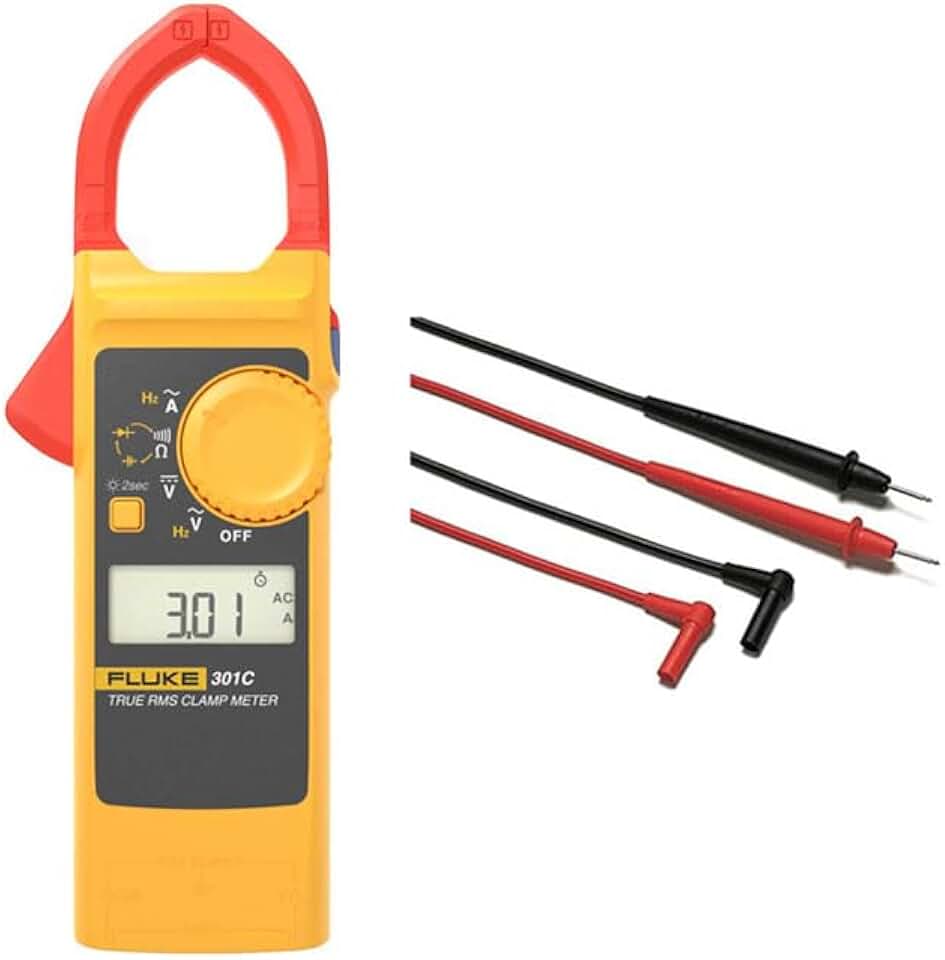 Fluke True RMS AC Current clamp Meter 60A/600A/1000A Range - Arizona Outlet
