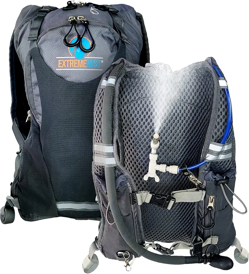 ExtremeMist 2 Liter Misting Hydration Backpack – Personal Water Mister ...