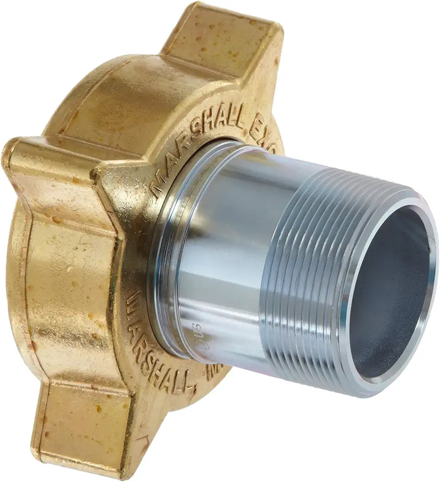 Dixon ME130 Brass Nut Steel Nipple Air Hose Fitting, LP Gas Hose ...