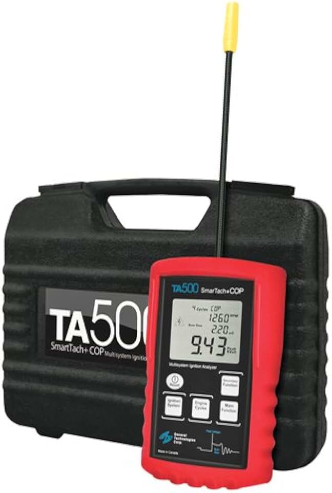 TA500 Smartach + COP Multisystem Ignition Analyzer Black - Arizona Outlet