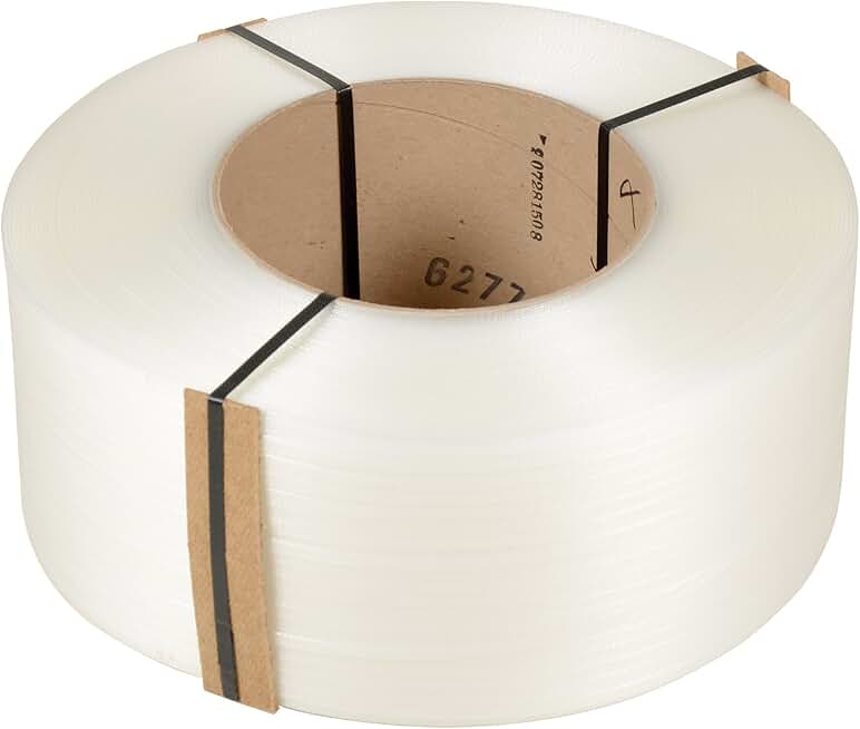 ST-38-9X8-NA Clear Strapping, Polypropylene, 12900' Length, 3/8" Width ...