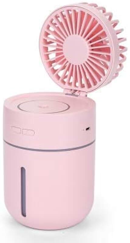 Humidifier Fan 2 in 1 Handheld Portable Mini Fans Essential Oil ...