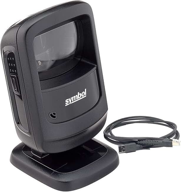 Zebra Symbol DS9208-SR Handsfree Standard Range Barcode Scanner with ...