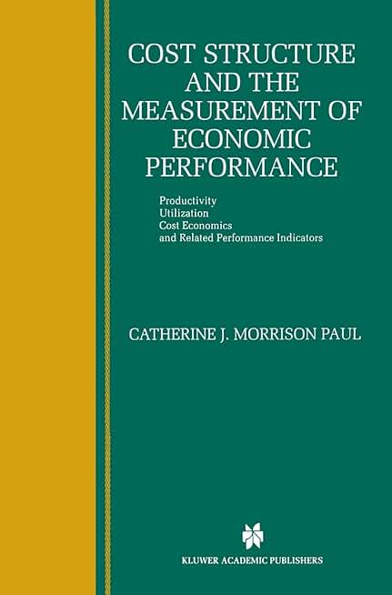 Cost Structure and the Measurement of Economic Performance ...