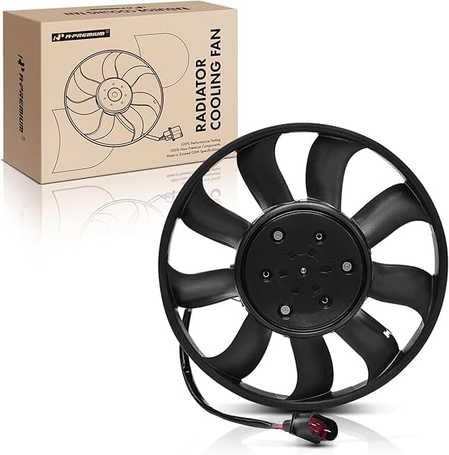 A-Premium Engine Radiator Cooling Fan Assembly Compatible with Select ...