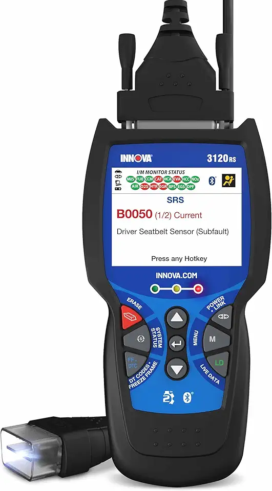 Innova 3120RS Code Scanner - Professional OBD2 Scanner - Smog Test Scan ...