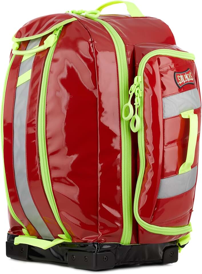 Statpacks New G3+ Load N Go Red, EMT Medic Jump Bag, Quick Access ...