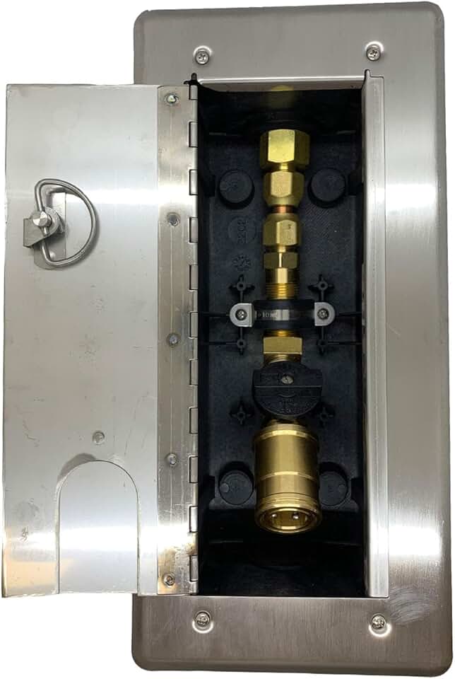 Burnaby Manufacturing Ltd Wood Deck Versatile Gas Plug™, 1/2" NPT Inlet ...
