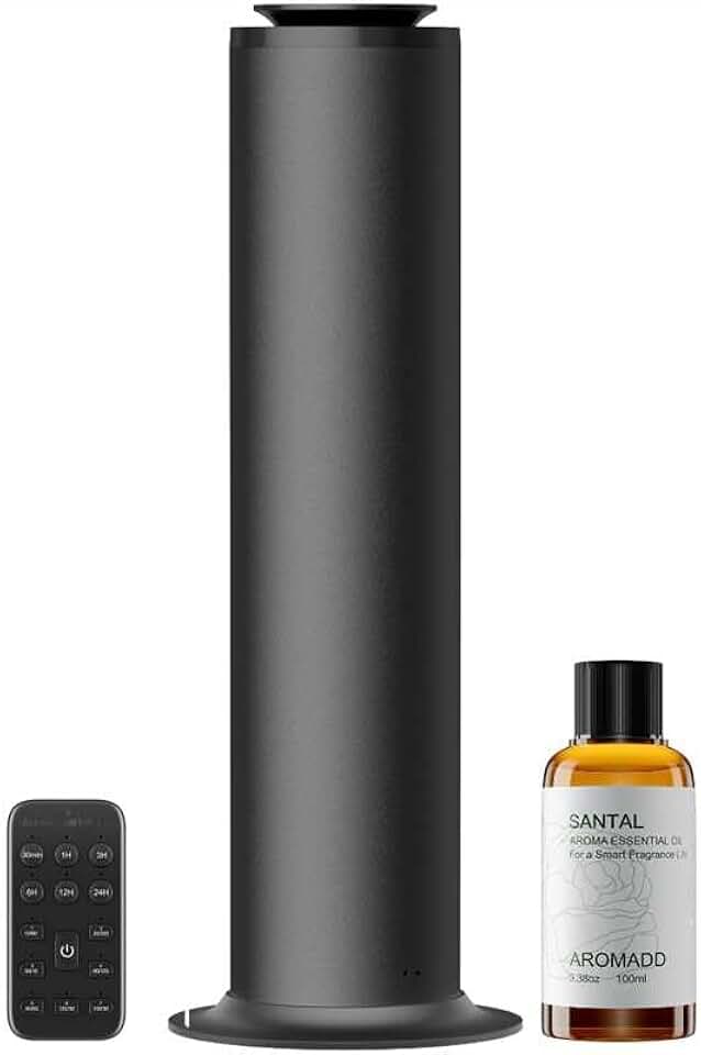 2800 sq.ft Floor Standing Waterless Diffuser, 600ml Scent Air Machine ...