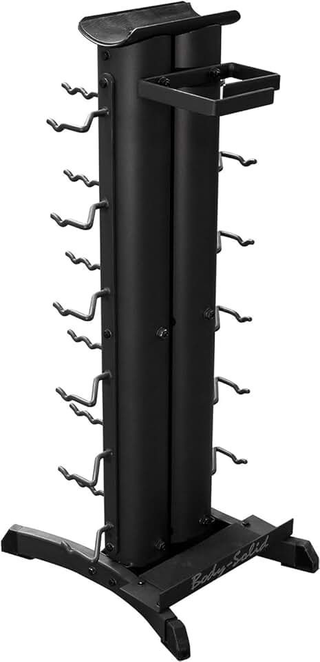 Body-Solid Accessory Stand (VDRA30) Multi-Use Storage Rack for ...
