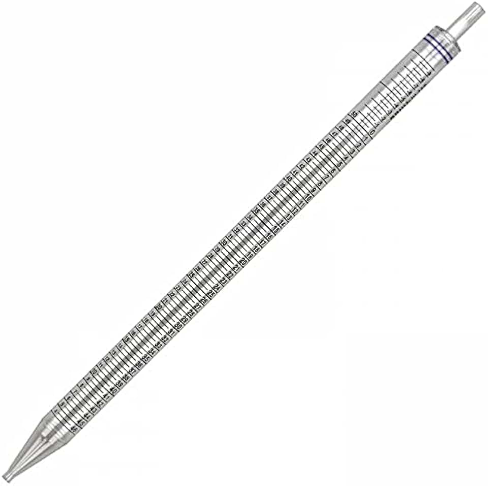 Globe Scientific 1822 Polystyrene Serological Pipette, Standard Tip ...