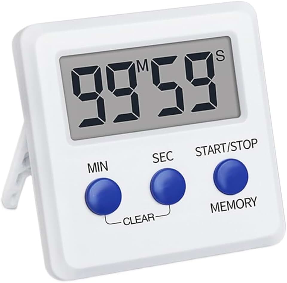 Electronic Timer Student Beauty Baking Kitchen Timer Positive Countdown ...