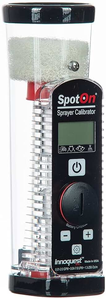 SpotOn SC-2 Sprayer Calibrator - Digital Nozzle Flow Meter for Precise ...